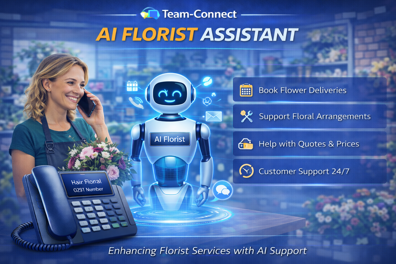 Smart Florist AI Cadogan | Peak Season Order Management